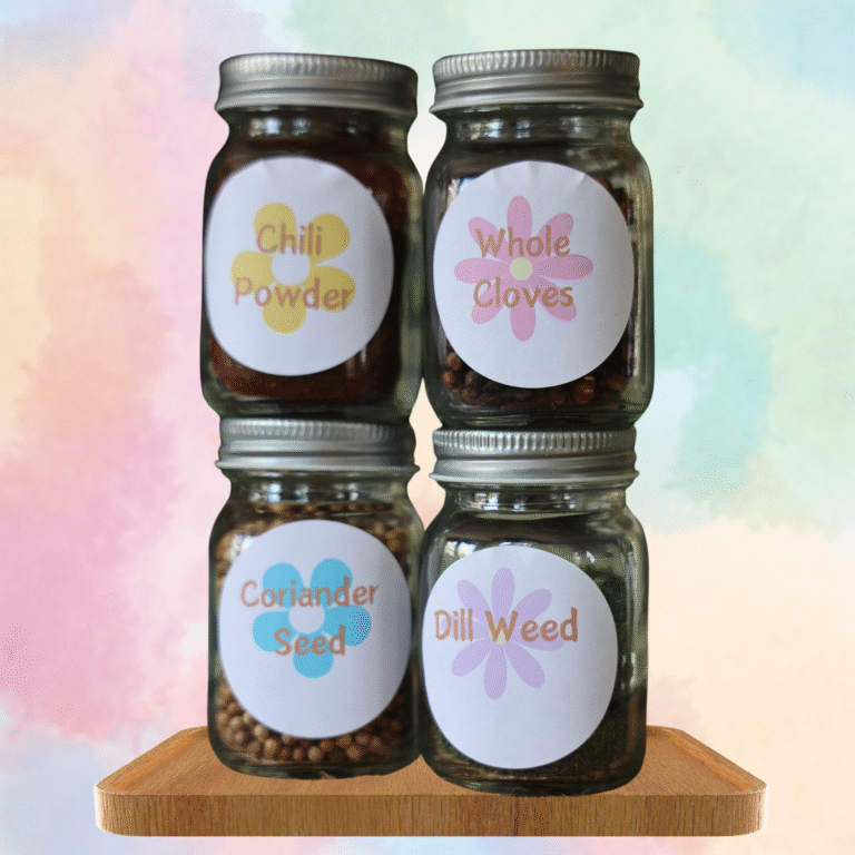 Spice Jar Labels - Innovative Printables